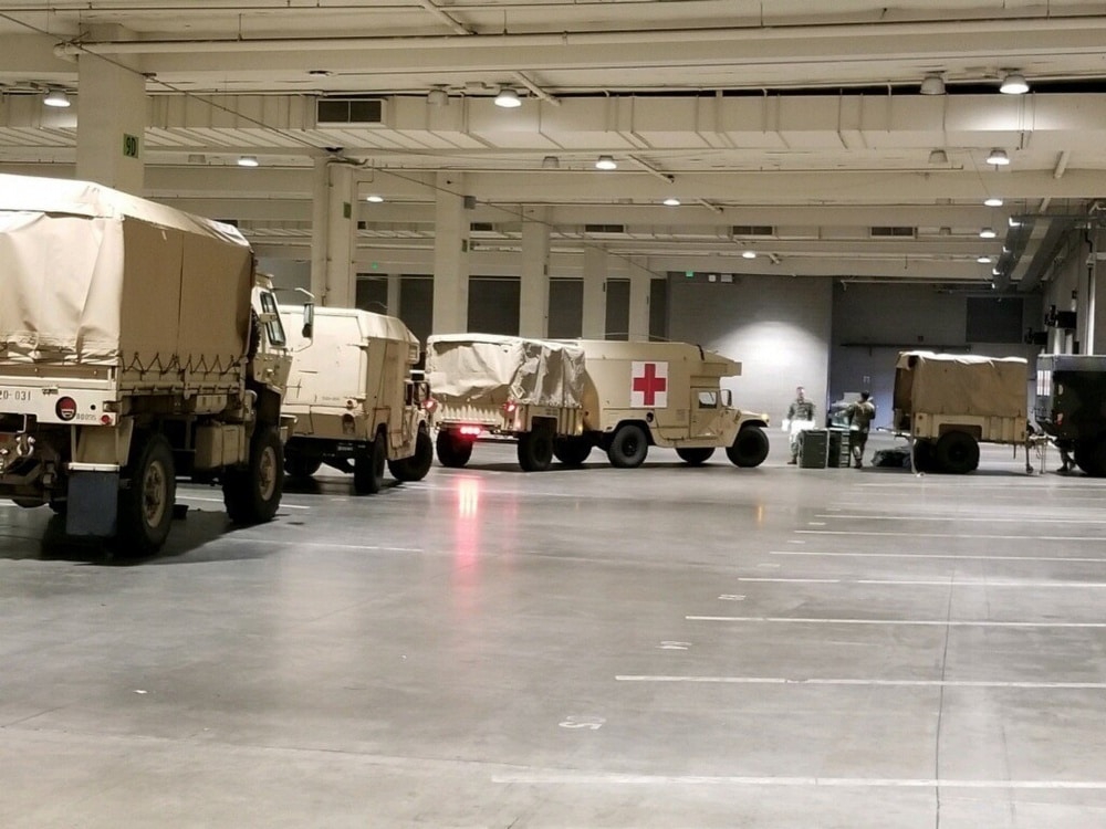Pics: A look inside the Army field hospital at CenturyLink Field ...