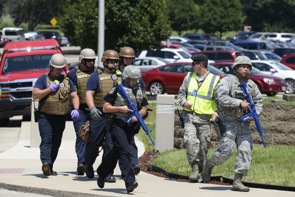 Bullet from M4 injured person during Wright-Patt active shooter scare ...