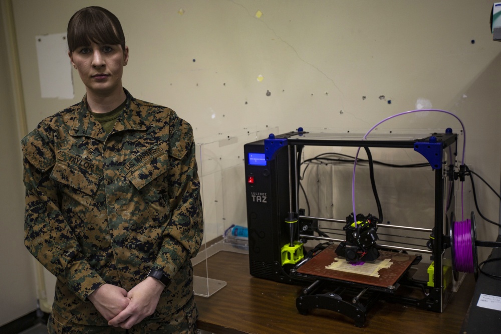 Rise of the machine: Okinawa Marines expand 3D-printing capabilities ...