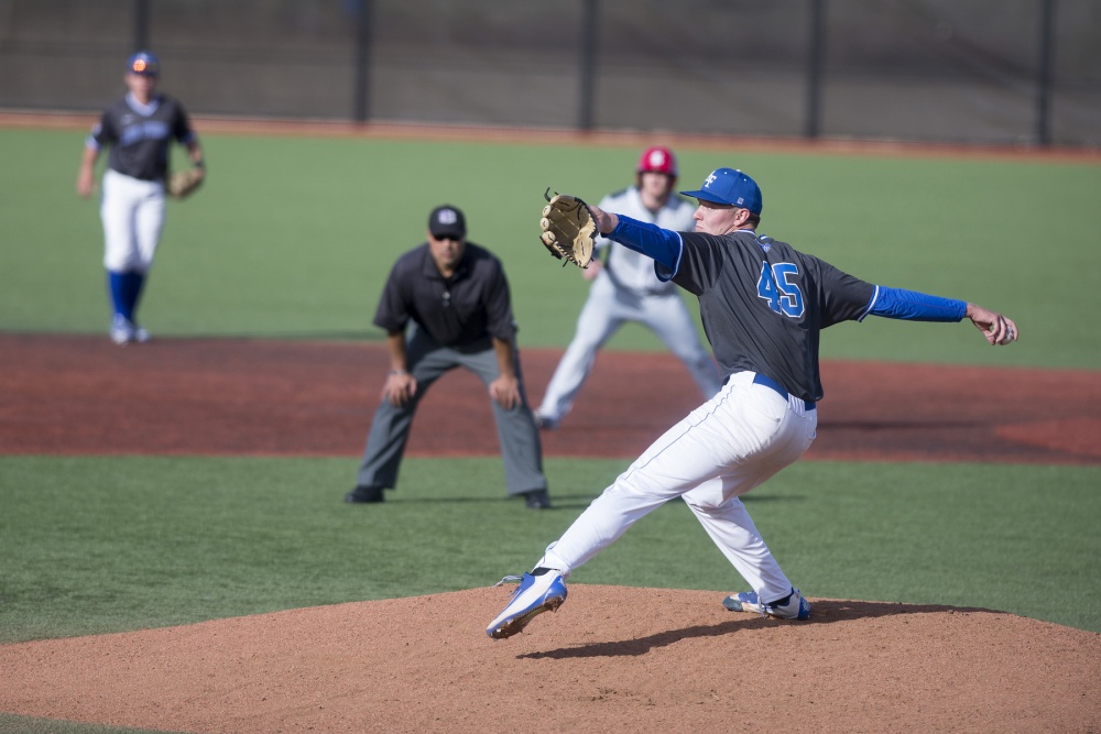 Air Force graduate and 6-foot-7 right-handed pitcher Jake Gilbert ...