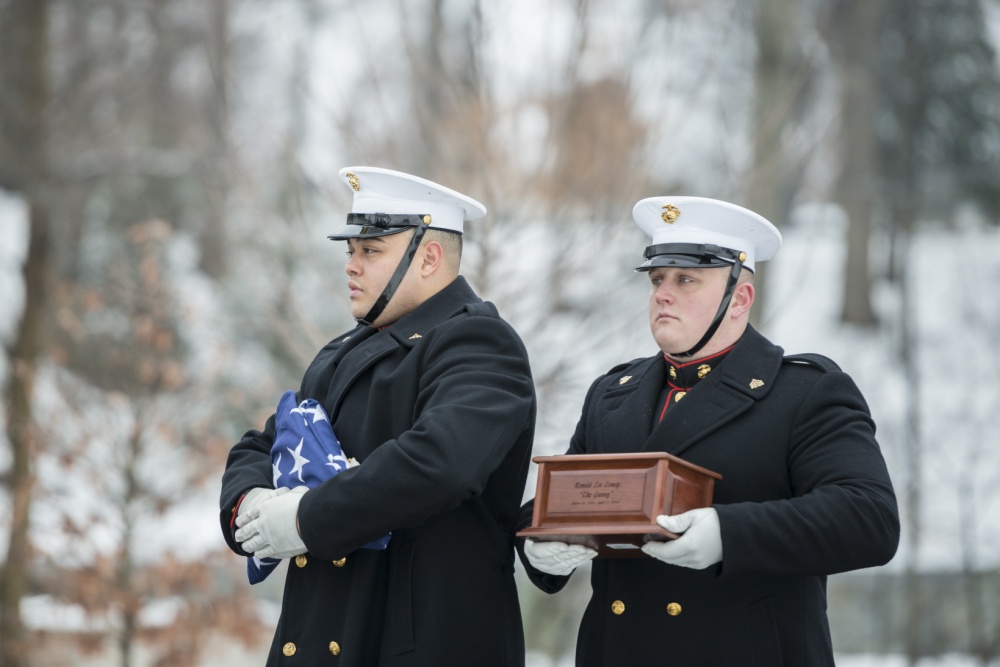 PHOTOS: Marine vet, 'Full Metal Jacket' actor R. Lee Ermey is buried at ...