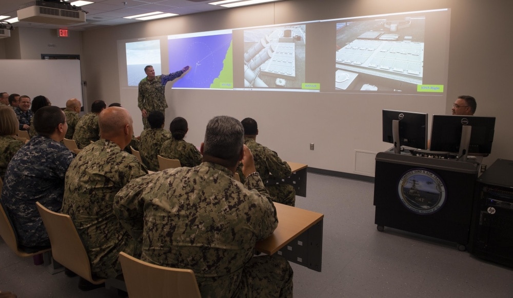 Navy's new surface warfare trainer more realistic than training on ...