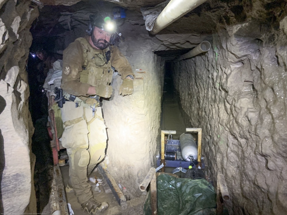 Video: Border Patrol uncovers longest ever US-Mexico drug tunnel ...