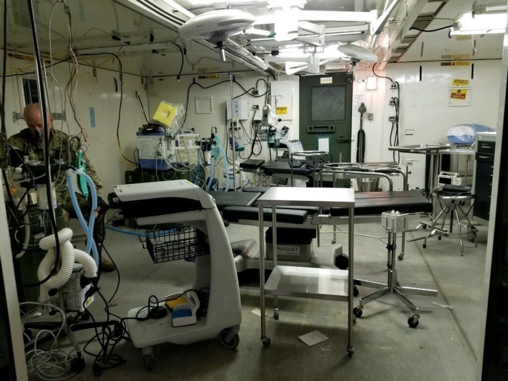 Pics: A look inside the Army field hospital at CenturyLink Field ...