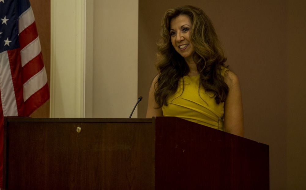 Retired Marine Sgt. Major recognized as a NC Female Combat Vet of the ...