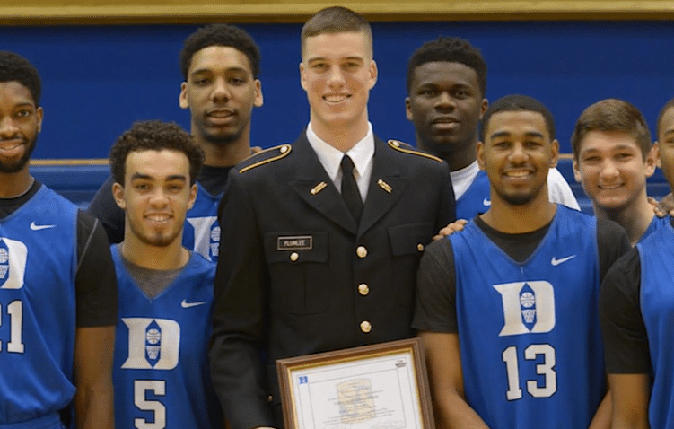 Lt. Marshall Plumlee ditched the NBA for the Army and already leads a ...