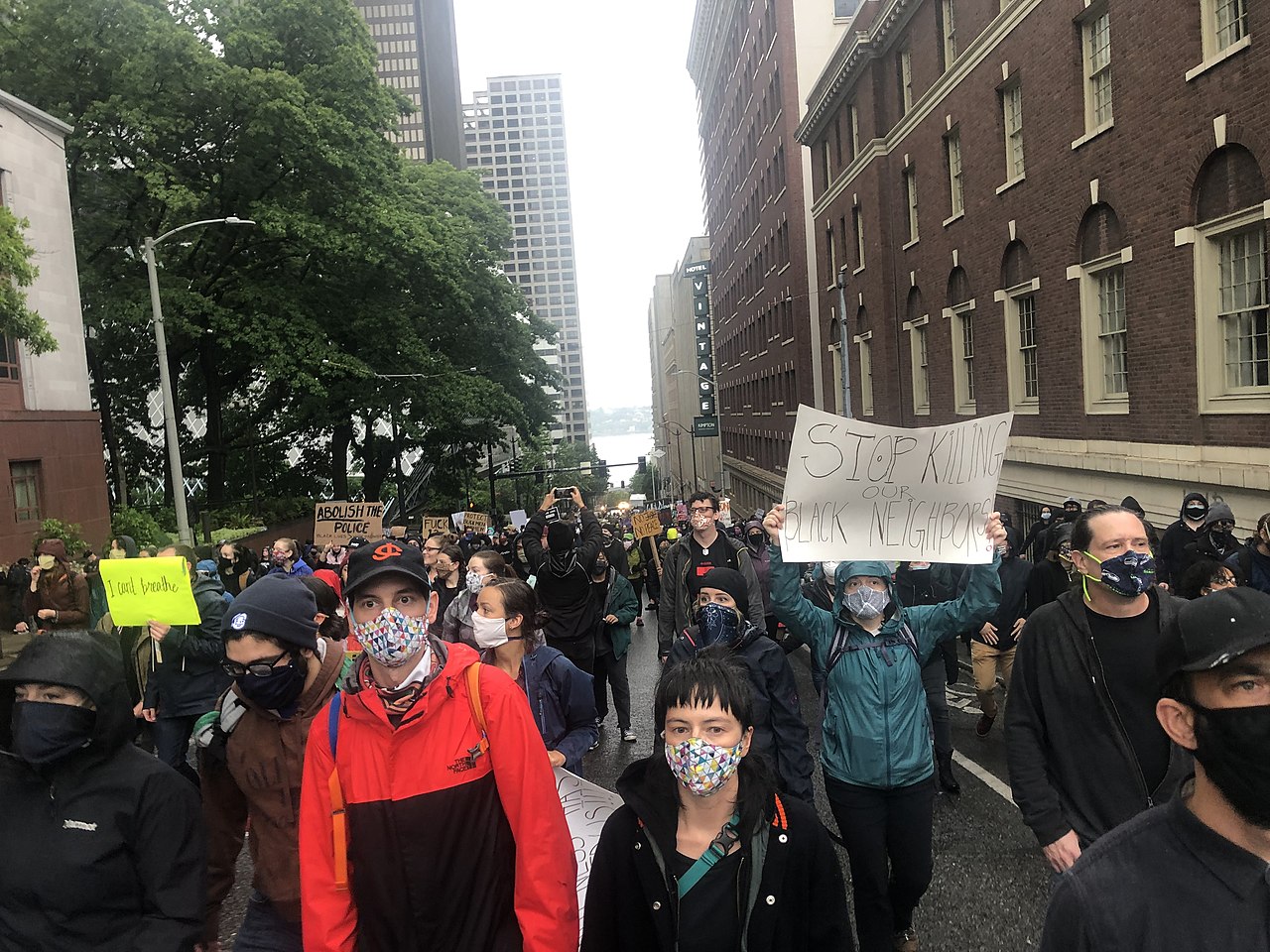 Video: Man shot in Seattle after gunman drives car into George Floyd ...