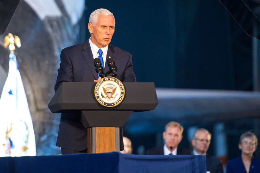 Pence calls for Space Force during visit to Vandenberg AFB | American ...