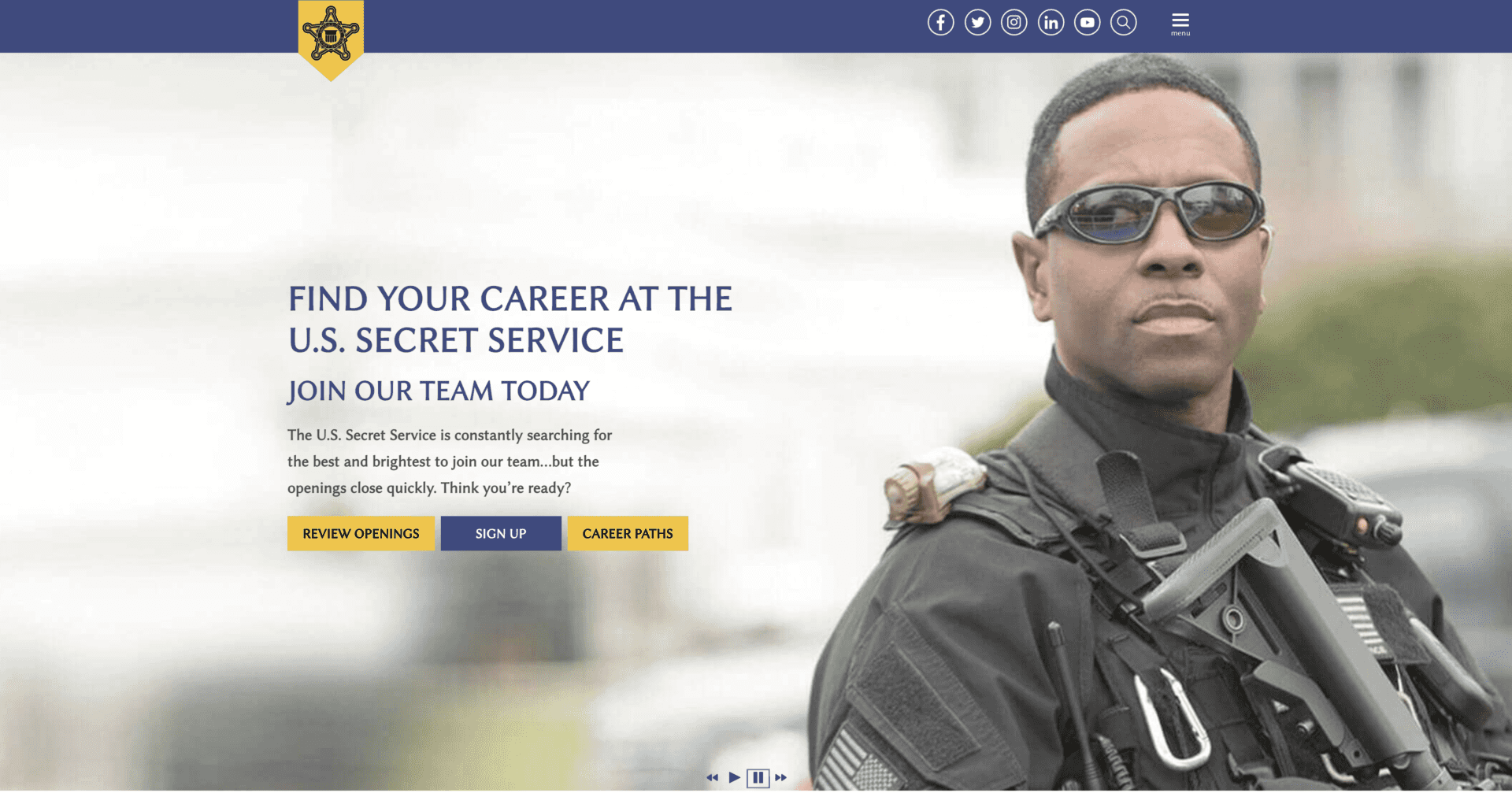 Pics: Secret Service launches new website and you can see it here ...