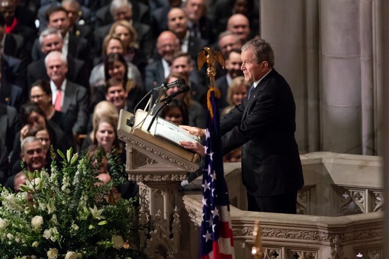 In photos: America says goodbye to its 41st President, George H.W. Bush ...