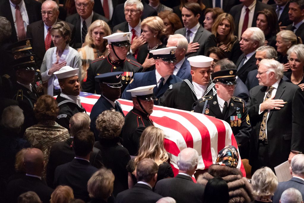 In photos: America says goodbye to its 41st President, George H.W. Bush ...