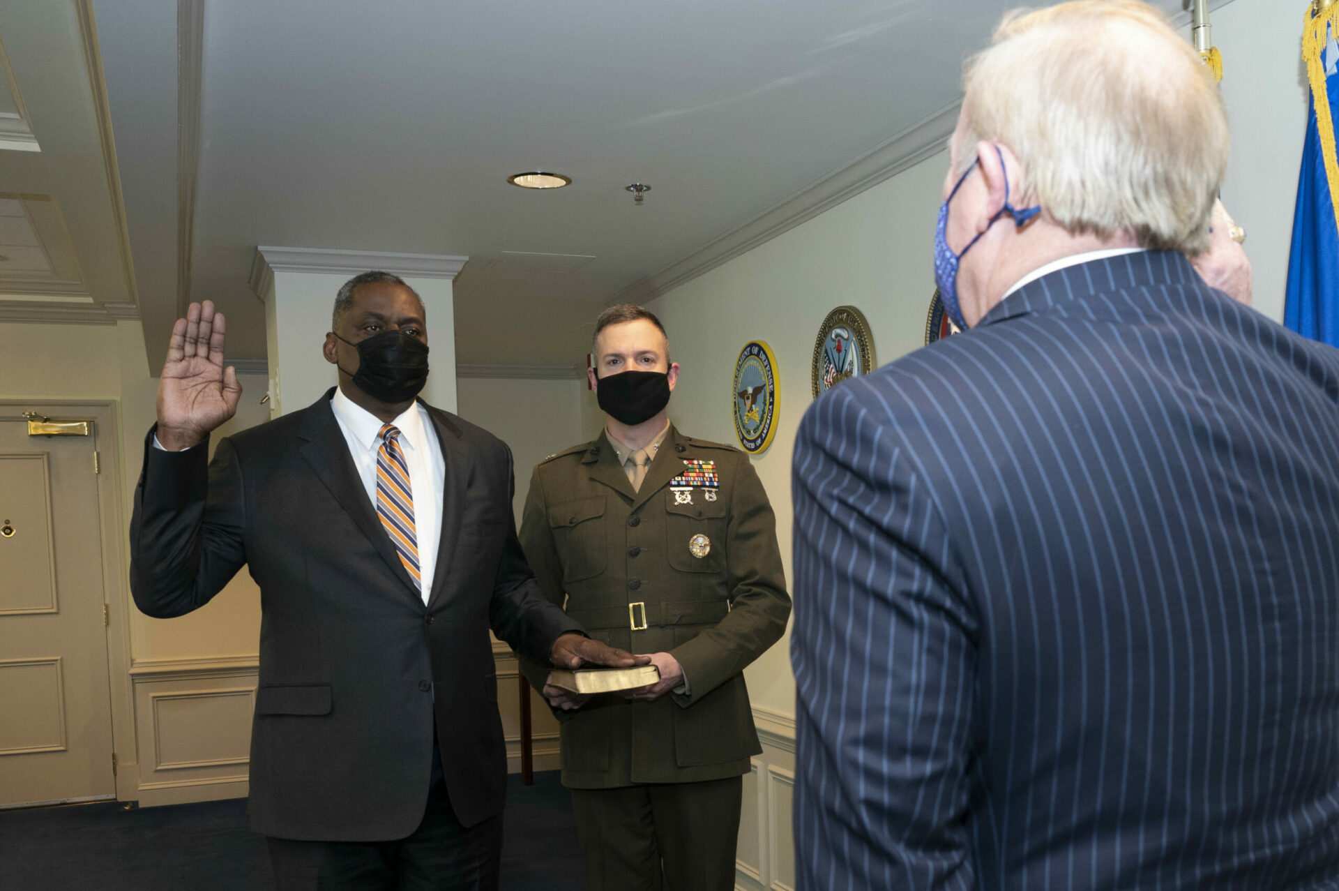 Pics: Biden's SecDef Gen. Austin just sent the military his first ...