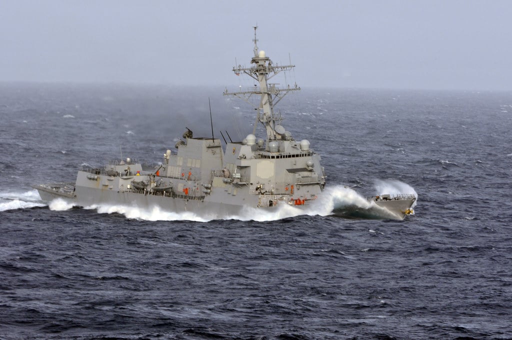 US warship conducts freedom of navigation operation in disputed South ...