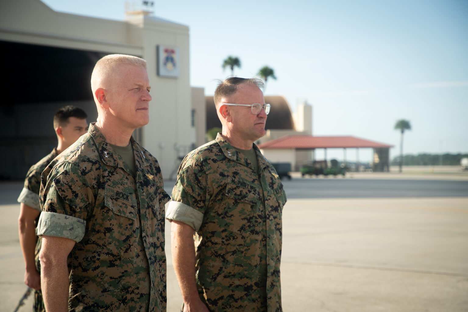 MARCENT holds change of command ceremony for Marines