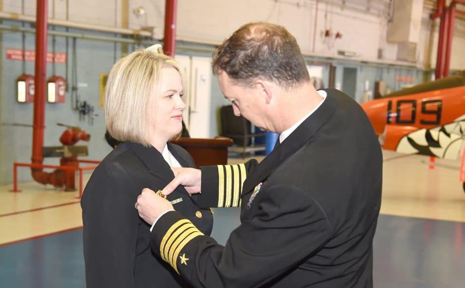 NAS Meridian welcomes first female commander to Training Squadron 9 ...