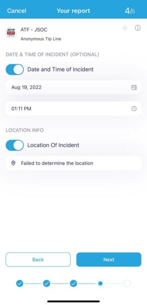 ATF launches new anonymous tip app