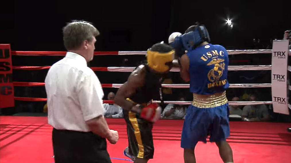 (VIDEO) Epic Marine vs. Army boxing match gets heated | American ...
