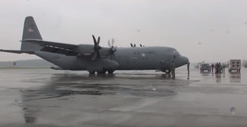 Air Force shows off new Super Herc cargo planes in Japan | American ...