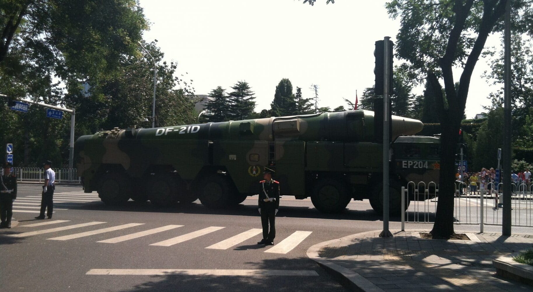 China built a 2nd US aircraft carrier missile target in the desert ...