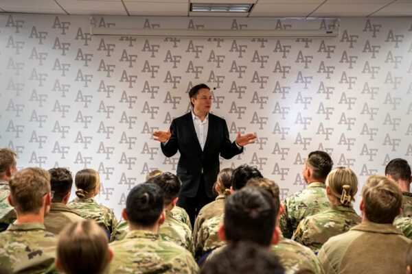Pics: Elon Musk meets with Air Force Academy cadets | American Military ...