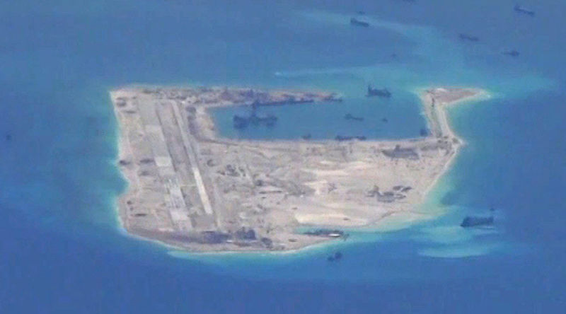 China’s sends naval aviation force to its military base in disputed ...