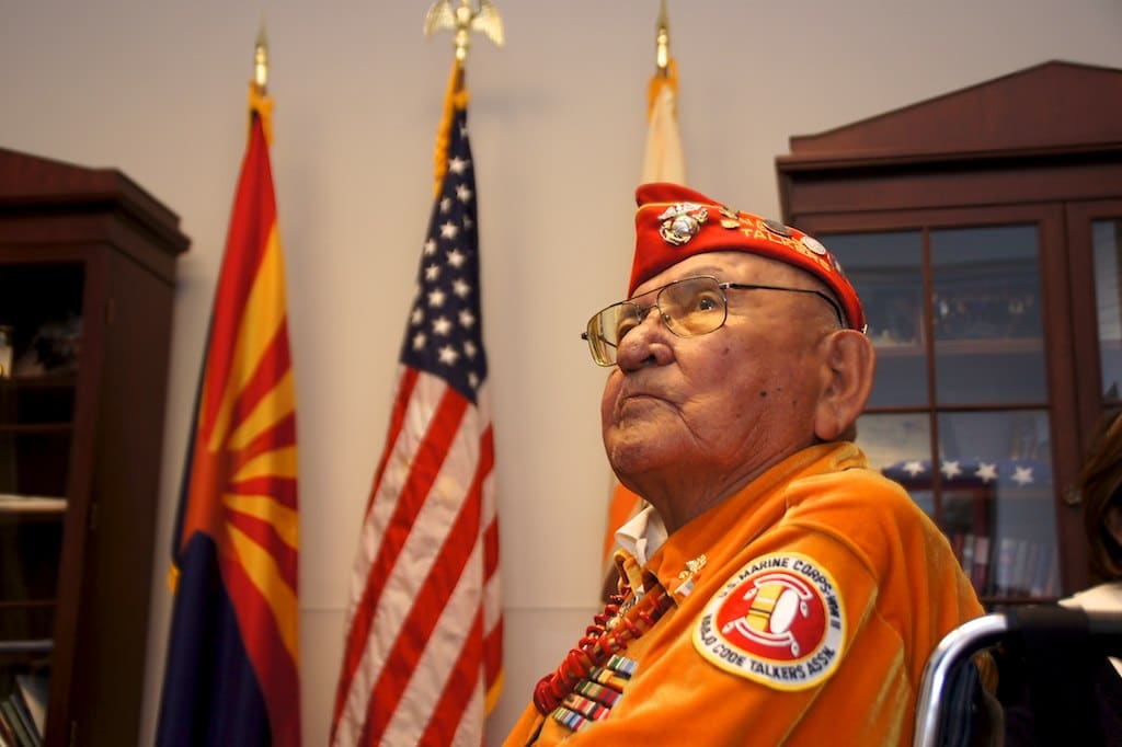 'War hero' Navajo code talker Joe Vandever Sr. dies at 96 | American ...