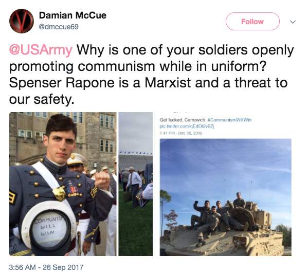 West Point grad Army officer is 'official Socialist organizer' who ...