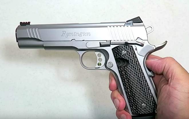 The Remington 1911 R1 Enhanced Stainless is a classy and functional ...