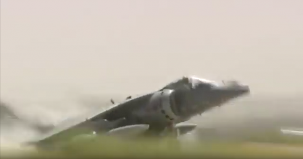 Watch incredible footage of pilot waiting until the very last second to ...