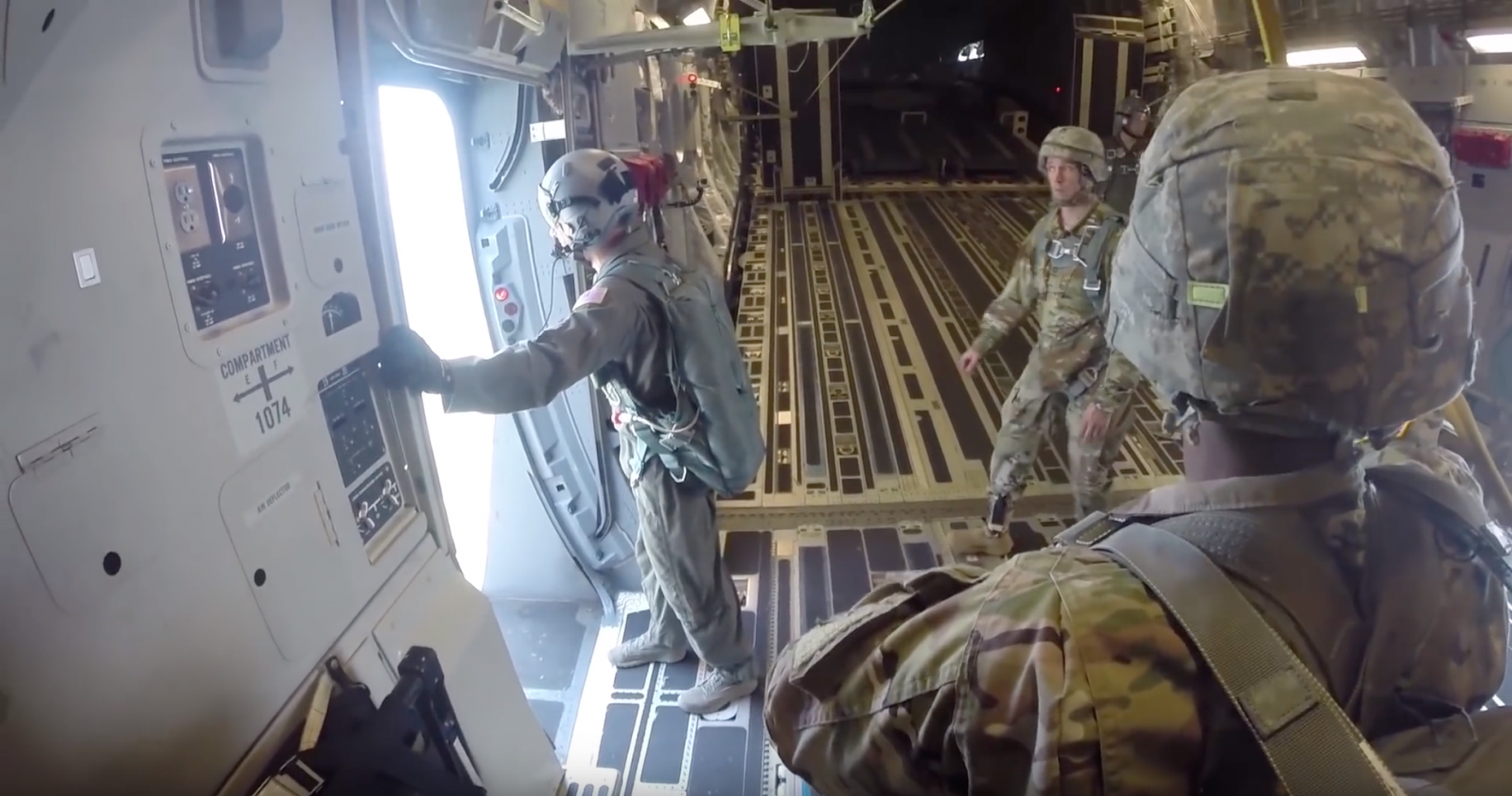Watch the 82nd Airborne Division conduct a mass tactical parachute ...