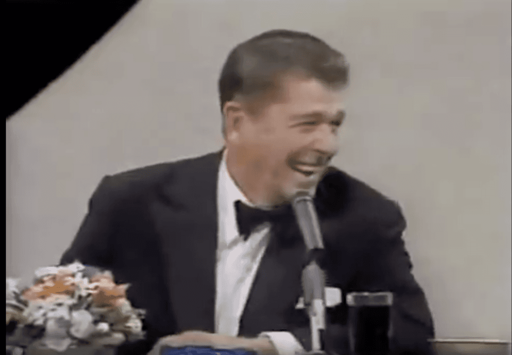 Watch comedy legend Don Rickles roast Ronald Reagan | American Military ...