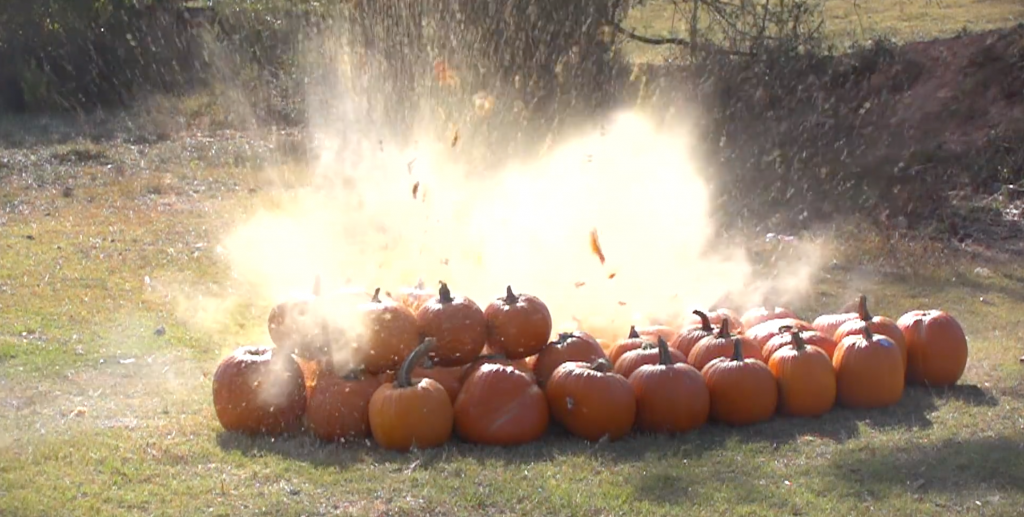 Watch a .50 cal tear pumpkins to shreds | American Military News