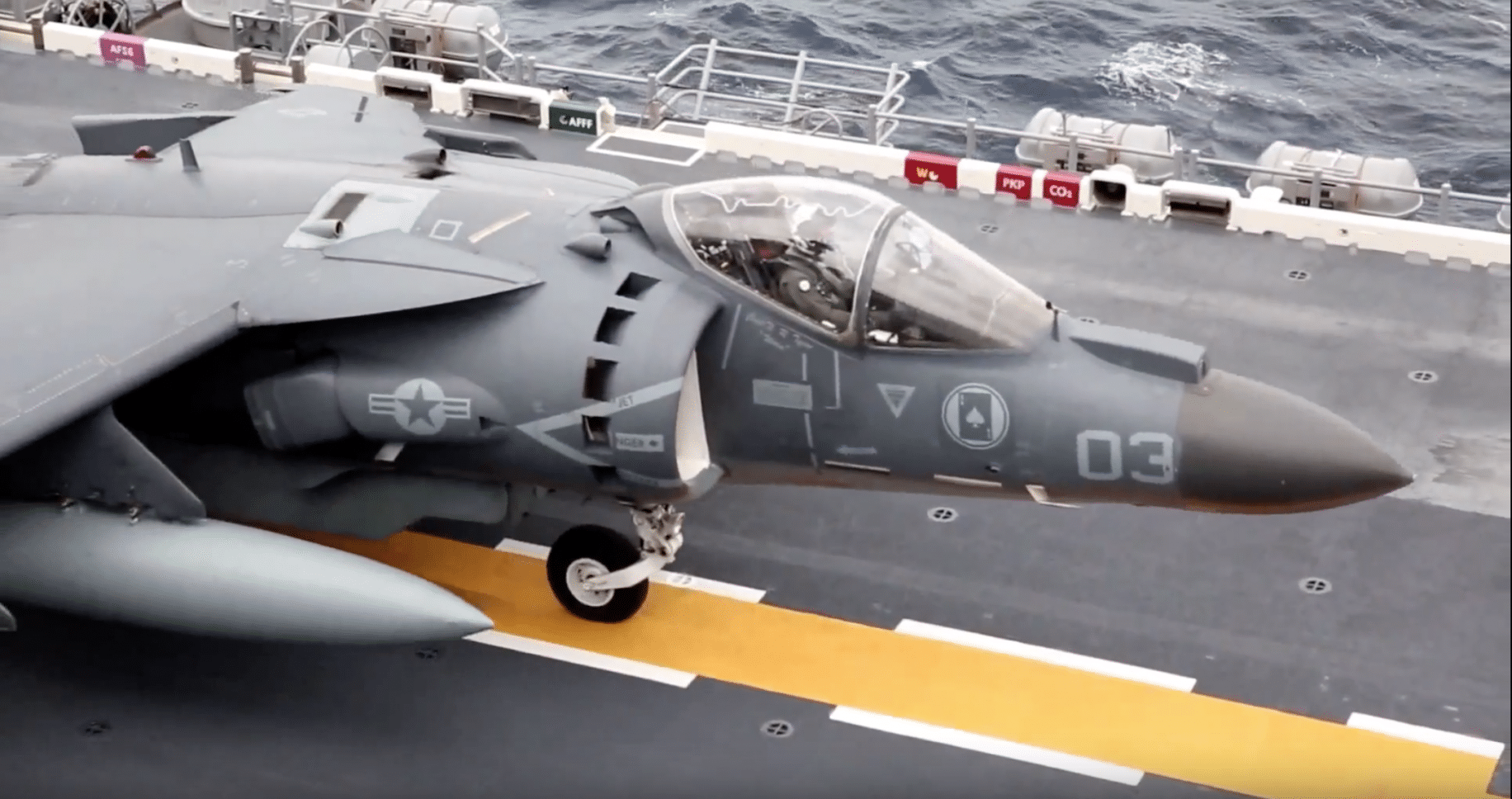 WATCH: Here's why they call the Harrier a 'jump jet' | American ...