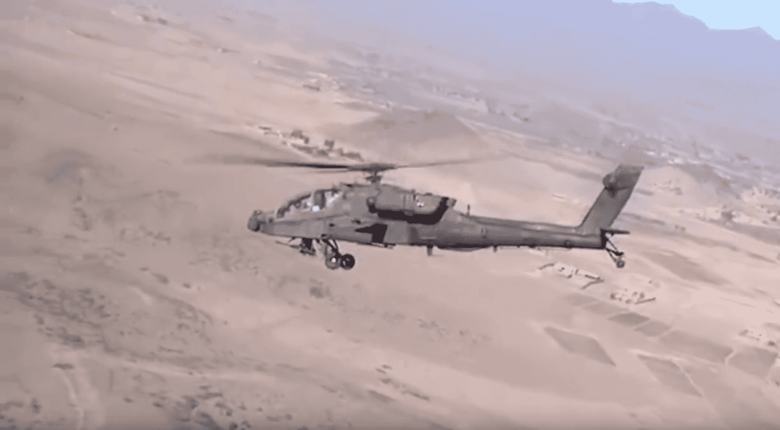 Glorious video of Apache helicopters wreaking havoc and dropping bombs ...