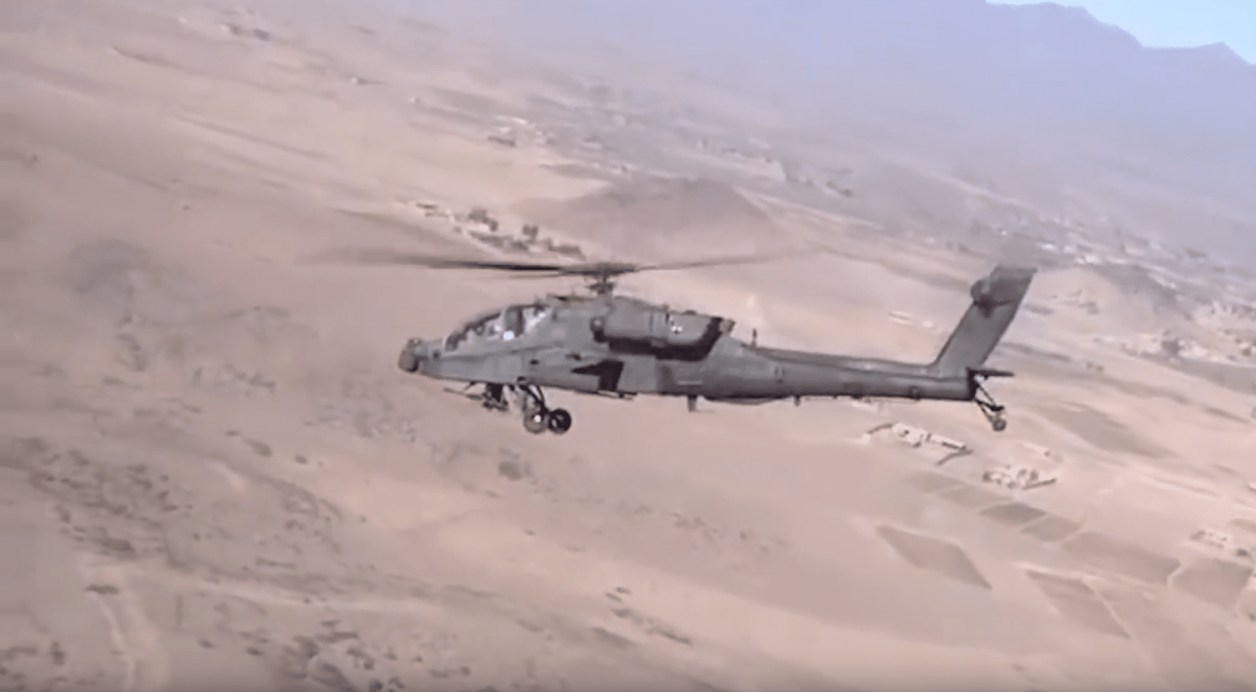 Glorious video of Apache helicopters wreaking havoc and dropping bombs ...