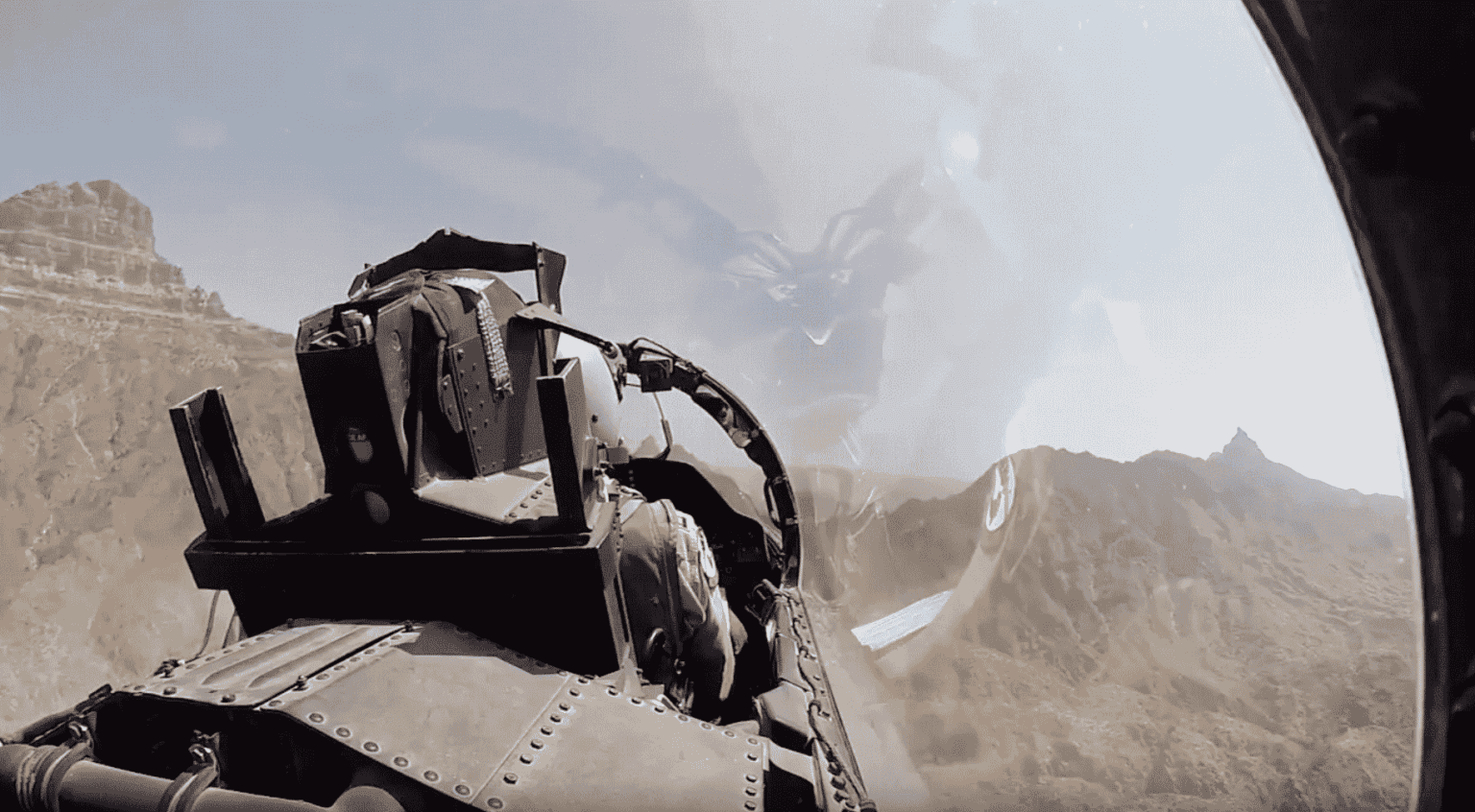 Here's a cockpit view of an F-15 Strike Eagle maneuvering through ...