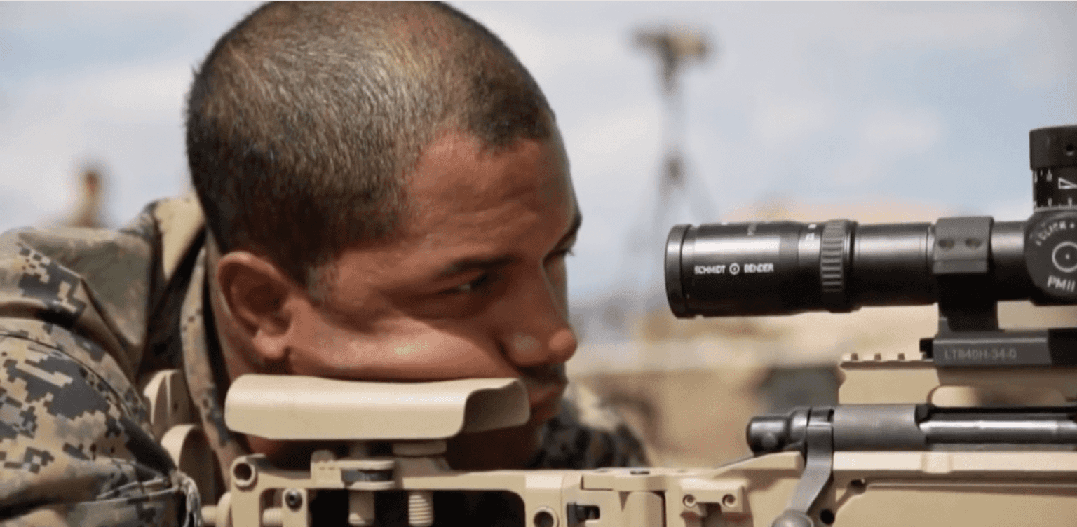 US Marines train with Remington M40 sniper rifles during Exercise Agile ...