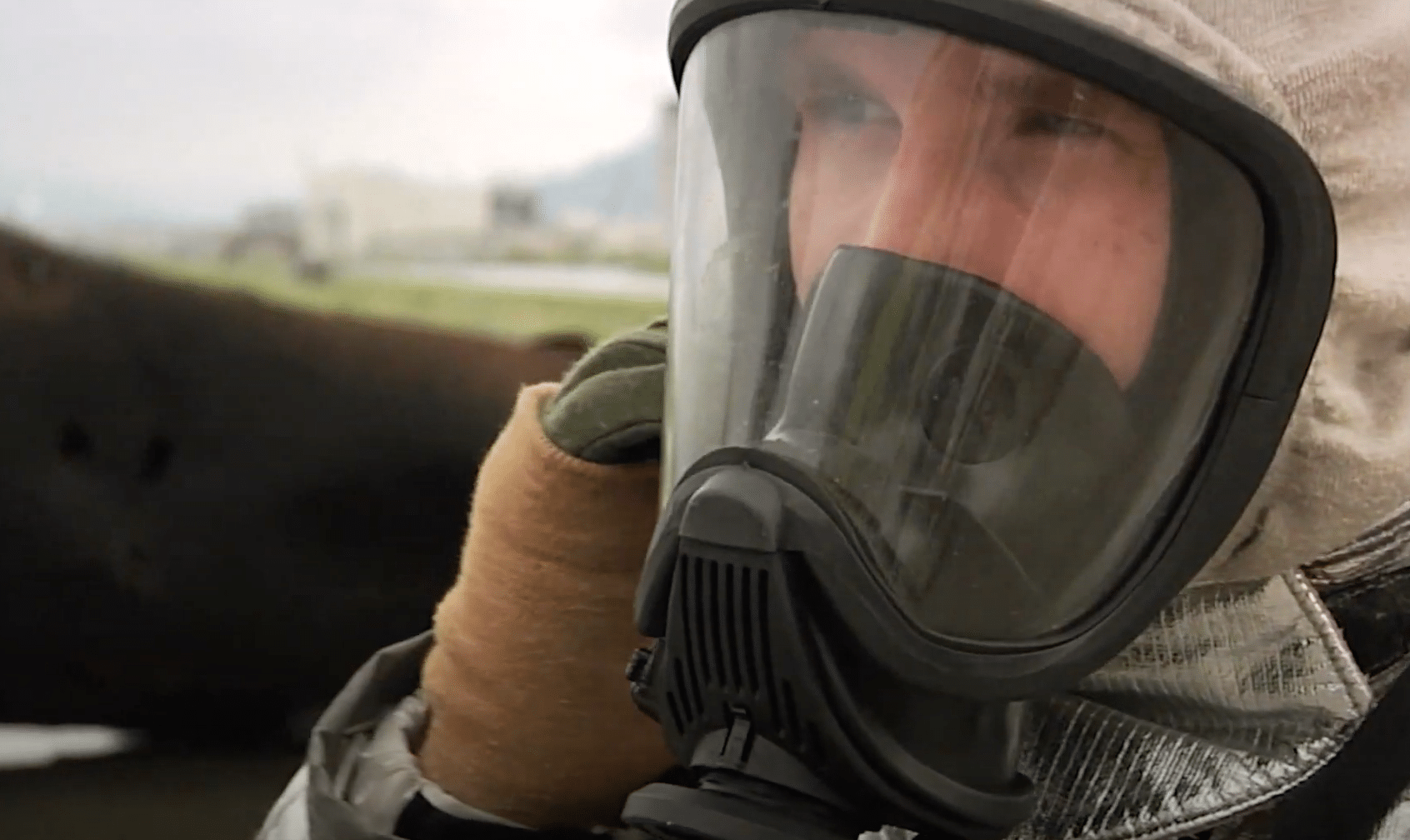 See what it's like to be a US Marine firefighter | American Military News