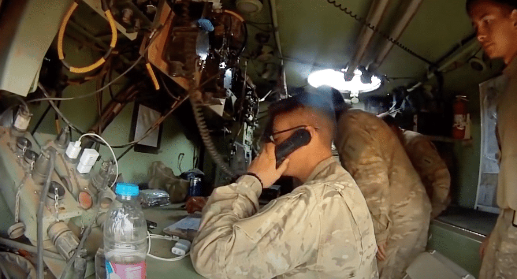 Watch a crew conduct a live fire mission from inside a Paladin ...