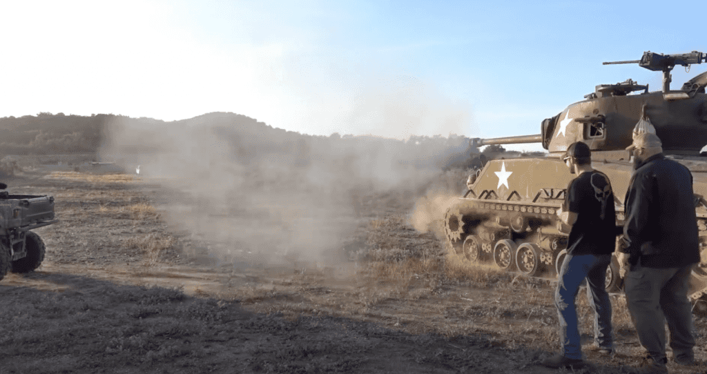 Watch this dude destroy his pickup truck with a tank | American ...