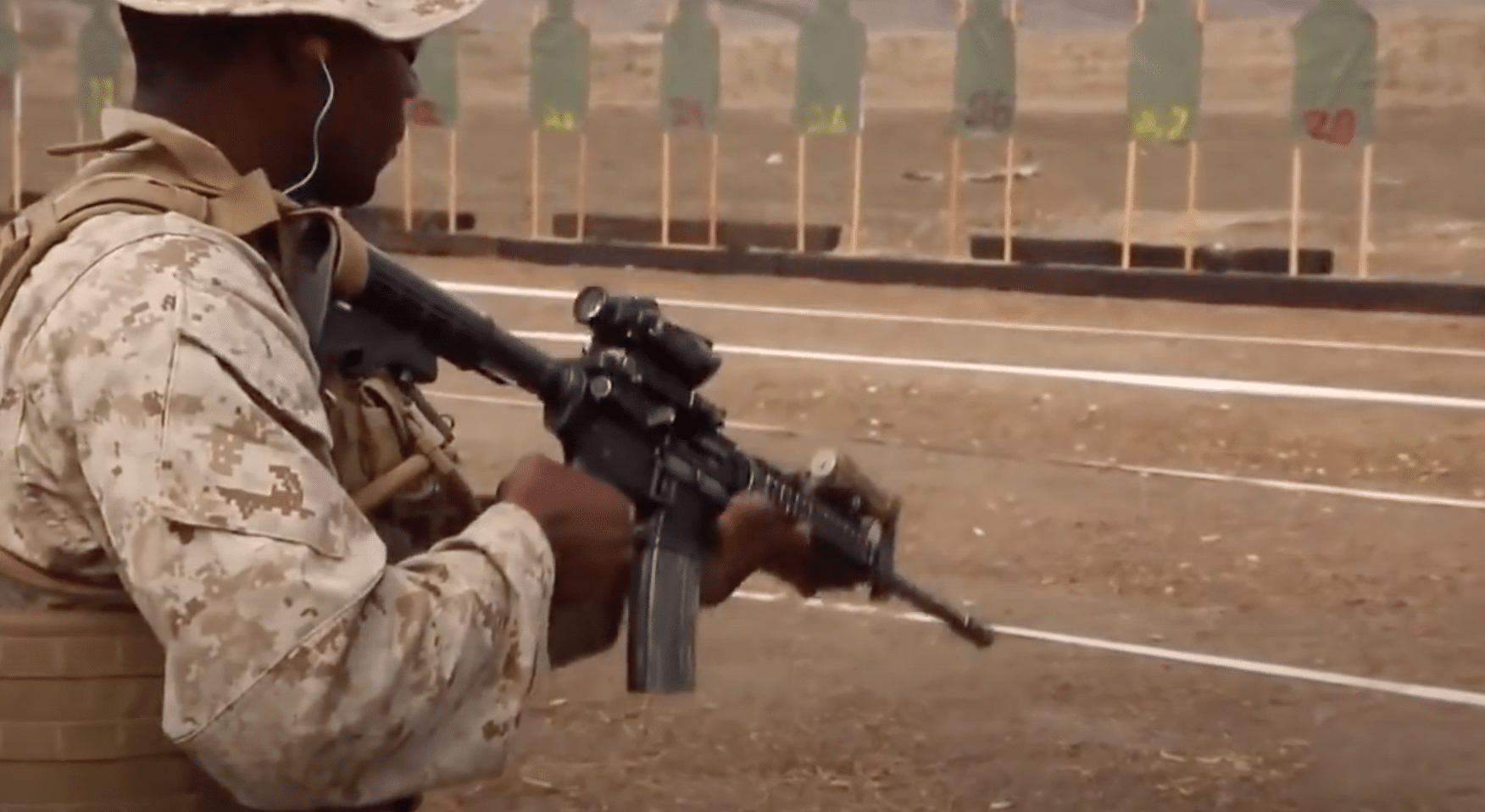 Watch US Marines show off impressive close quarters shooting skills ...