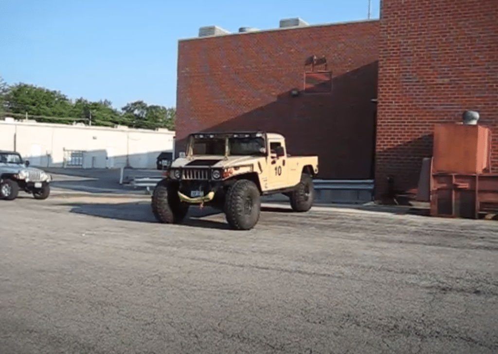 Watch: Humvee truck climbs up a wall | American Military News