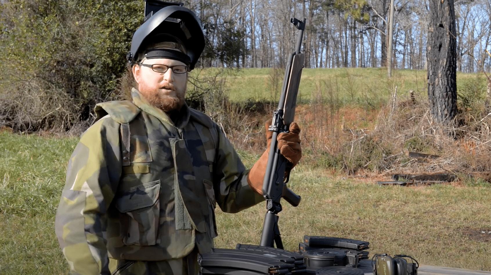 Watch this AK shoot bullets until it begins to melt | American Military ...