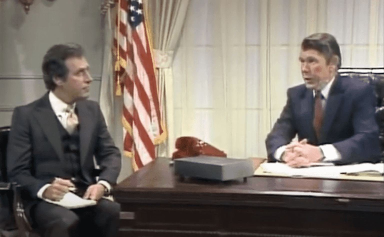 Video: Relive Johnny Carson's hilarious portrayal of Ronald Reagan ...