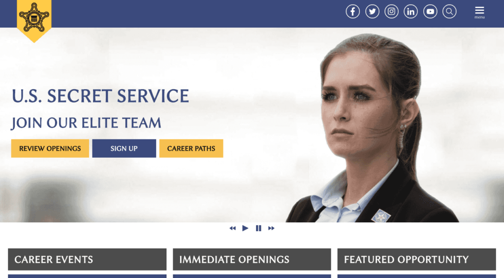Pics: Secret Service launches new website and you can see it here ...