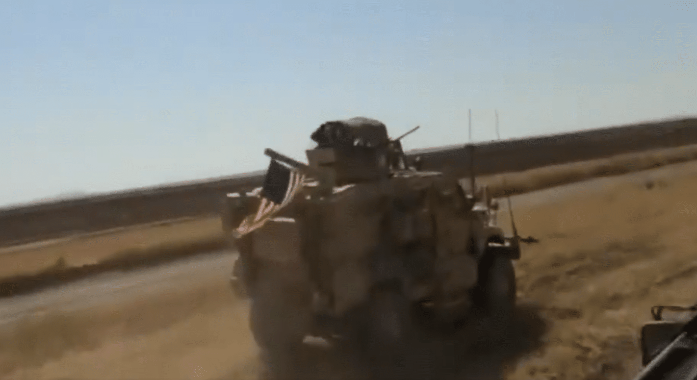 Videos: Russian military vehicles ram US military MRAP vehicle in Syria ...