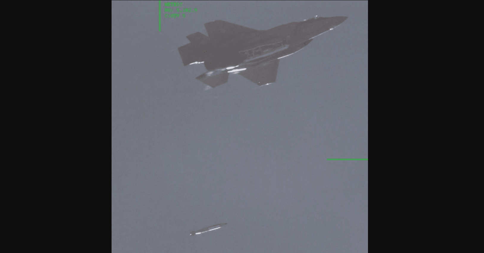 Video: US F-35 fighter jet drops mock nuclear bomb at supersonic speed ...