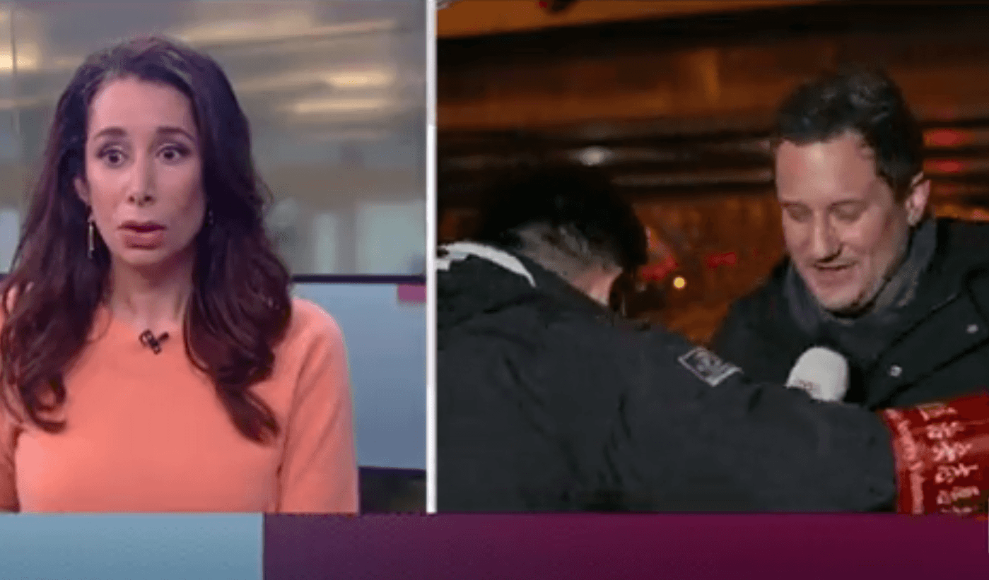 Video: Chinese authorities physically remove Olympics reporter on live ...