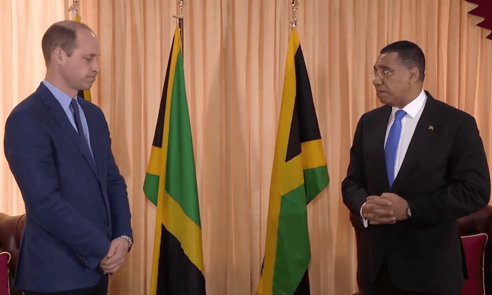 Jamaican PM tells Prince William to his face Jamaica will leave British ...