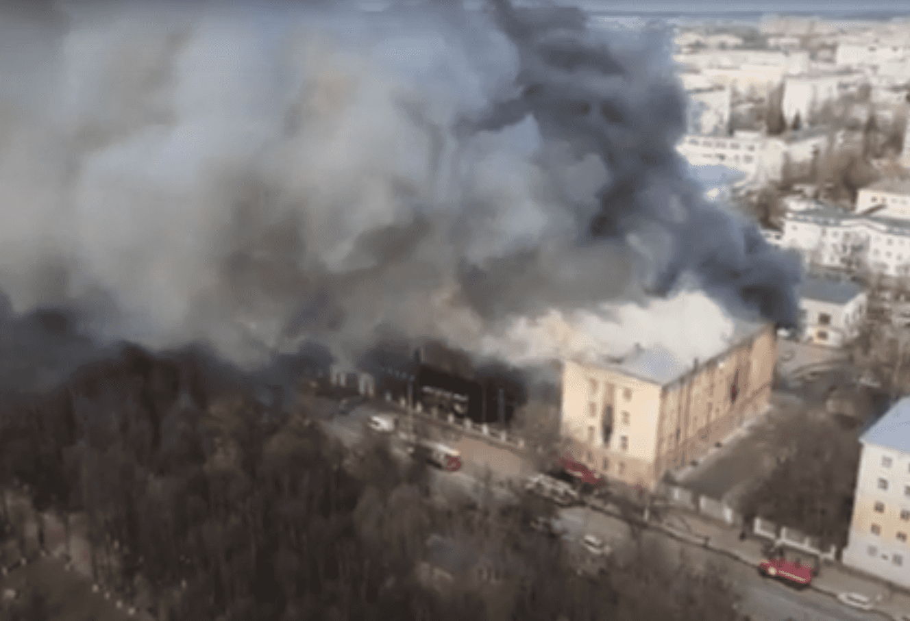 Videos: Fire mysteriously breaks out at Russian missile facility ...